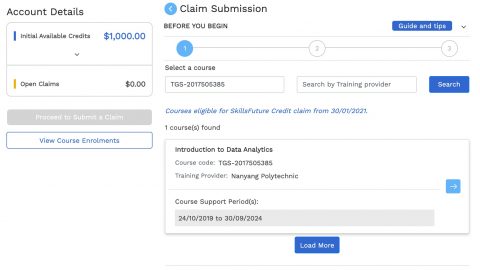Make SkillsFuture Credit Claim | SkillsFuture FAQ