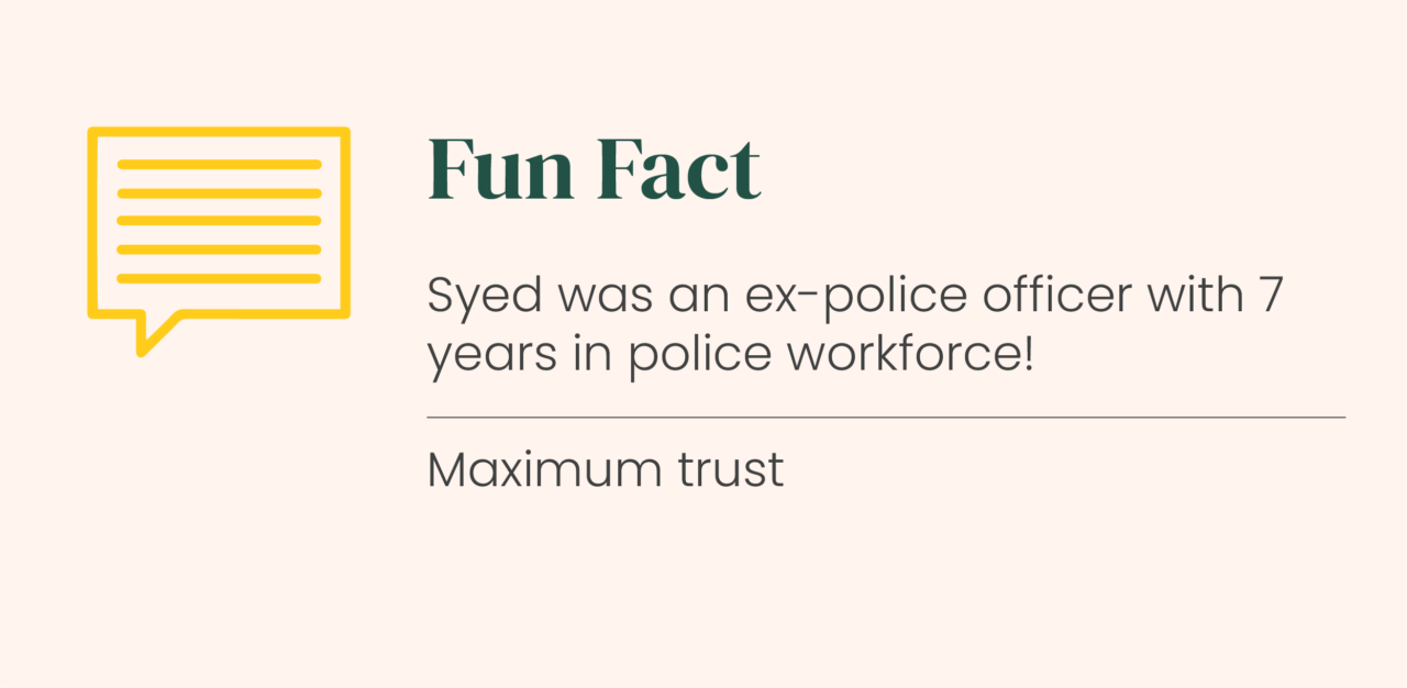 Trainer Syed Rashidee